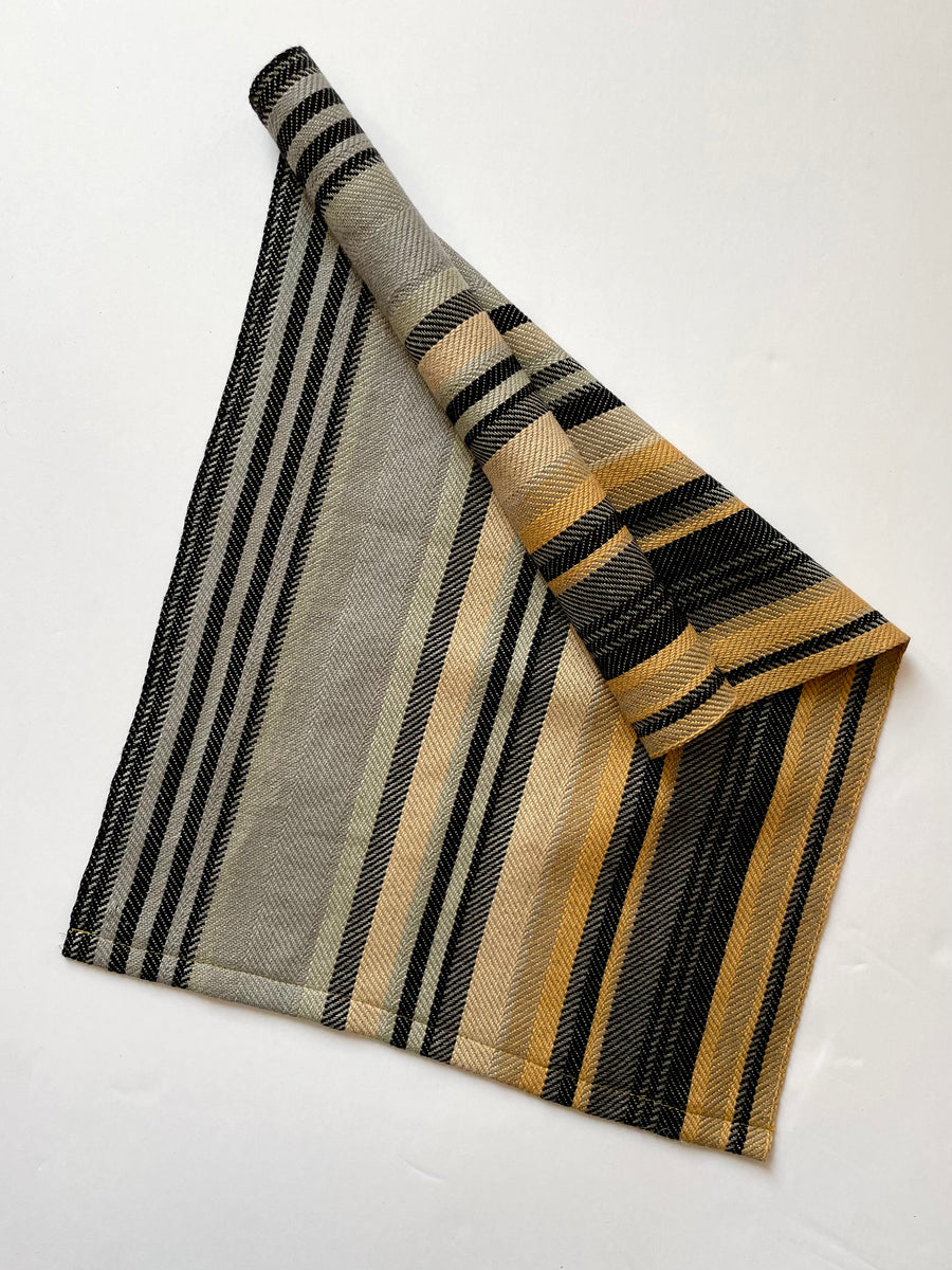 Silver and Gold Table Runner - Silver – Hands to Work Textiles